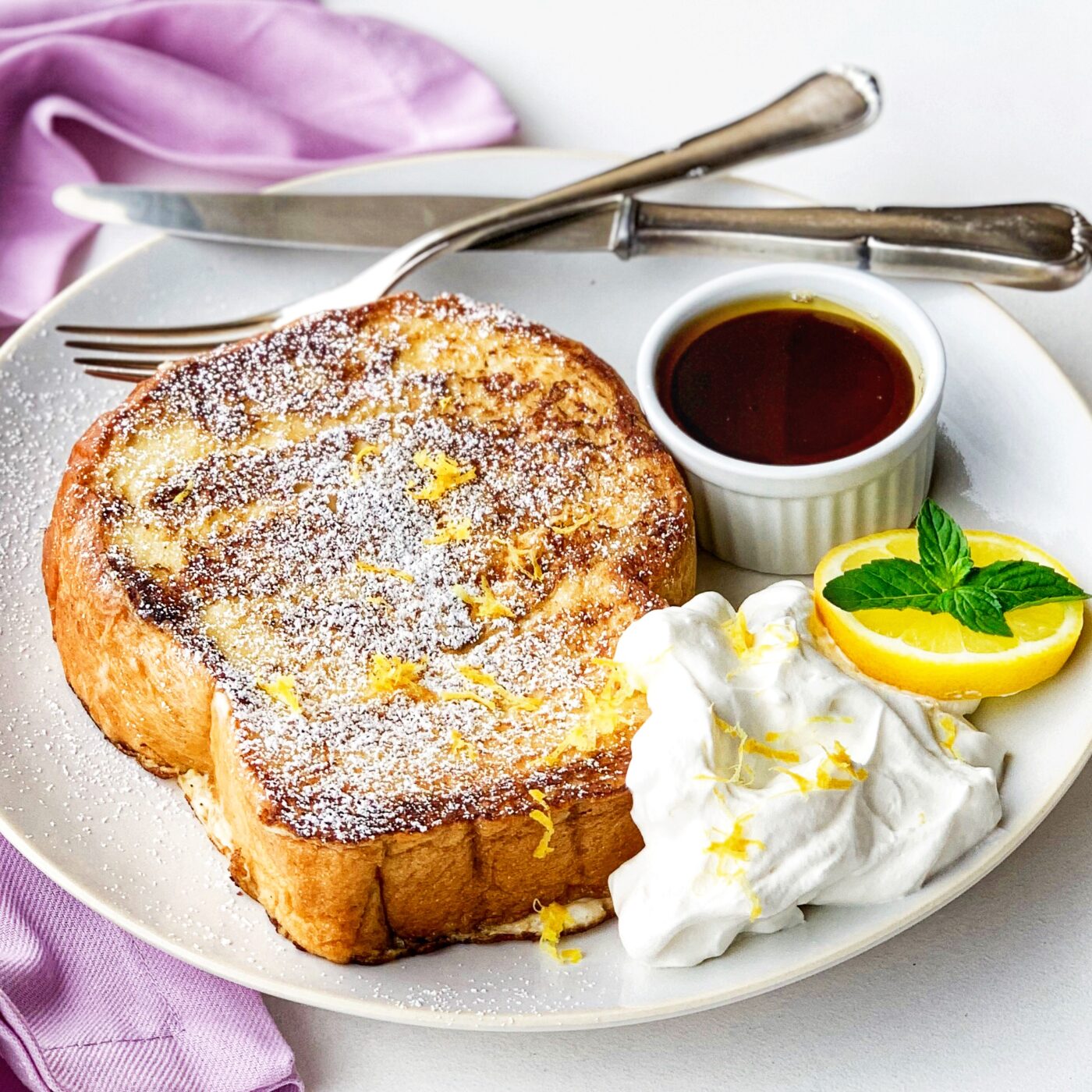 Lavender Lemon French Toast – Michellesipsandsavors