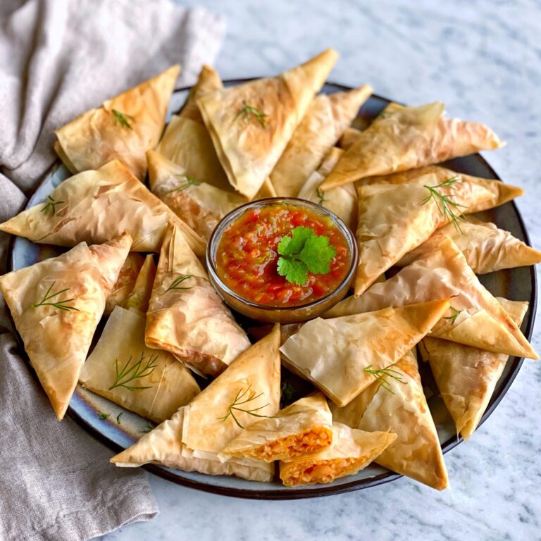 Baked Rice Samosas – Michellesipsandsavors