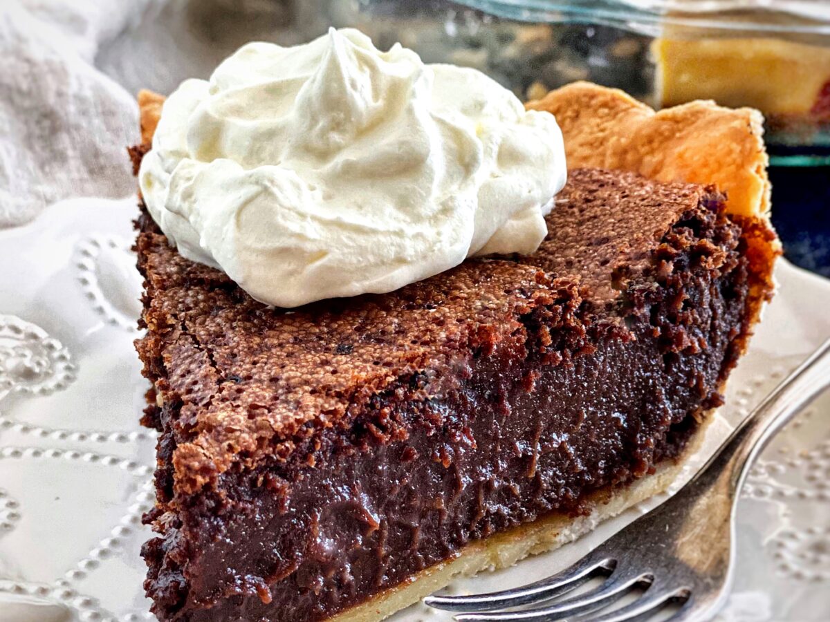Chocolate chess pie store